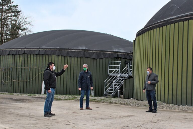 Verwertung von lokal erzeugten grünem Gas angestrebt - Stadt Feuchtwangen